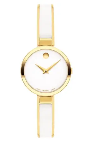 Movado Movado Moda Bracelet Watch White