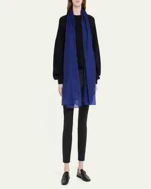 Denis Colomb Cashmere Cloud Scarf - Twilight Blue