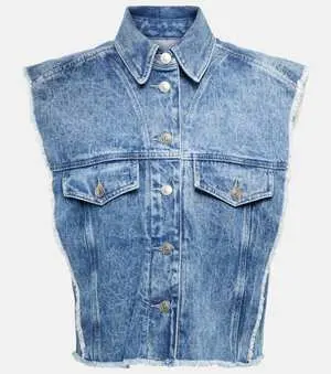 MARANT ETOILE Tyra Denim Vest