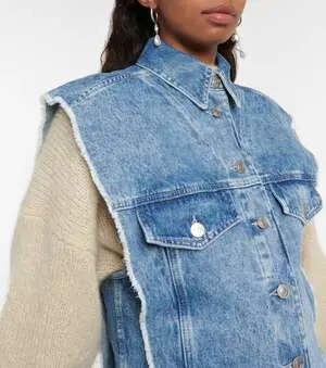 MARANT ETOILE Tyra Denim Vest
