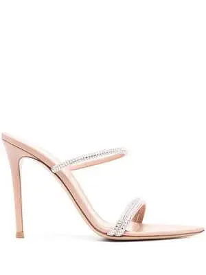 GIANVITO ROSSI Cannes 105mm Suede Sandals