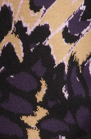 BOSS Fristol Floral Jacquard Wool Cardigan