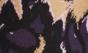 BOSS Fristol Floral Jacquard Wool Cardigan