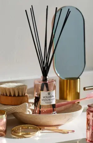 Voluspa Vermeil Fragrant Oil Diffuser - Sparkling Rose