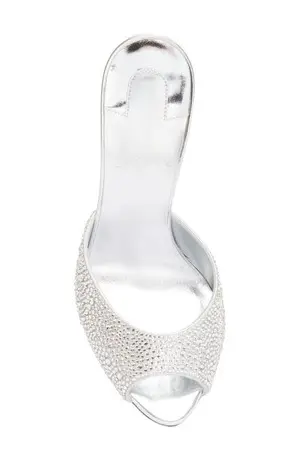 CHRISTIAN LOUBOUTIN Me Dolly Crystal Embellished Slide