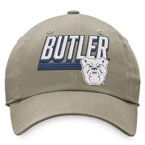 Top Of The World Butler Bulldogs Embroidered Baseball Cap - Khaki