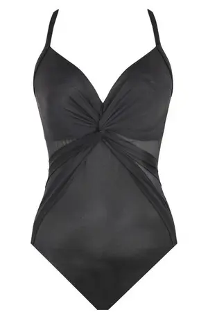 MIRACLESUIT® Network News Bell One-piece Swimsuit