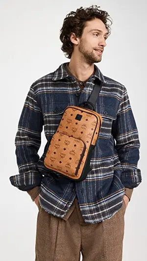 Mcm Aren Sling Small Bag