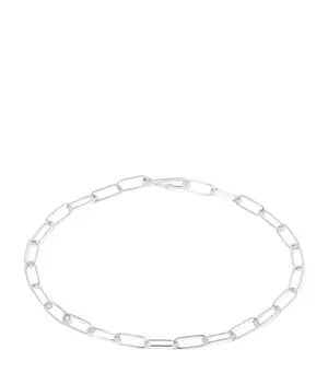 Annoushka 14k Gold Large Cable Chain Bracelet - White