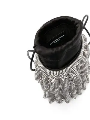 Alexander Wang Crystal-mesh Bucket Bag