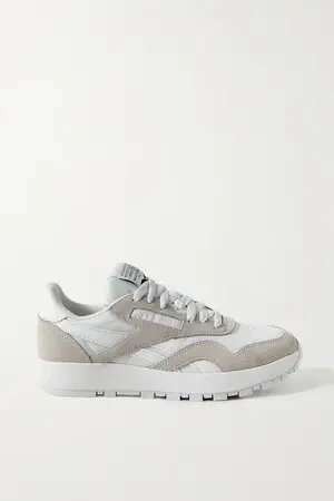 REEBOK Maison Margiela Project 0 Shell, Suede And Leather Sneakers