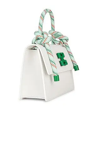 Off-White Gummy Jitney 1.4 Top Handle Bag In White - 20% Off