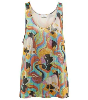 Etro Printed Tank Top