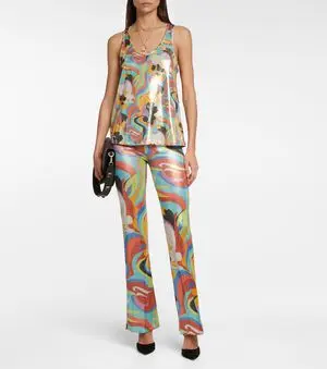 Etro Printed Tank Top