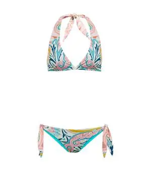 Etro Printed Bikini - Multicoloured