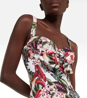 ALEXANDRA MIRO Clara Printed Swimsuit
