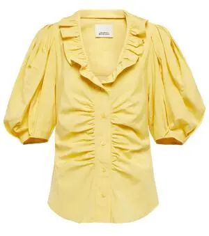 Cotton Silk Blouse Blouses