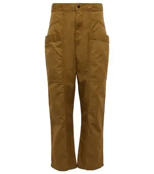 MARANT ETOILE Pandore Cotton-blend Trousers