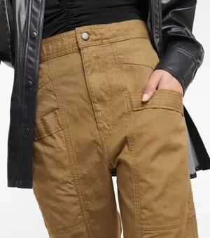 MARANT ETOILE Pandore Cotton-blend Trousers