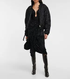 MARANT ETOILE Atala Velvet Jacket