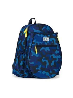 AME & LULU Big Love Tennis Backpack - Navy Camo - Navy Camo