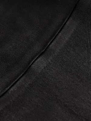 Vince Cropped Leather Boot-cut Pants