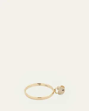 Hoorsenbuhs 18k Yellow Tri-link Bangle Bracelet