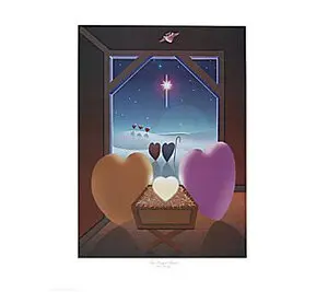 STEVEN LAVAGGI The Perfect Heart Nativity Artist Of Hope St Even Lavaggi - One-color