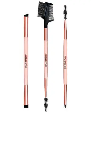 BAEBROW Brush Trio: Essential Brush Styling Kit - N,a