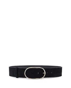 Ba&sh Cole Suede Belt - Noir
