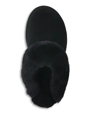Whistles Emilia Shearling Cuff Slippers