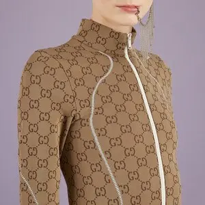Gucci Gg Jersey Jacquard Dress Ready-to-wear