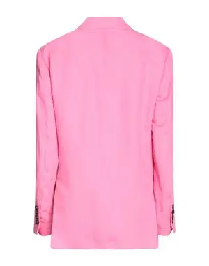 MSGM Blazer In Linen And Lyocell