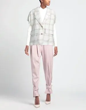 Agnona Single-breasted Checked Jacquard Blazer