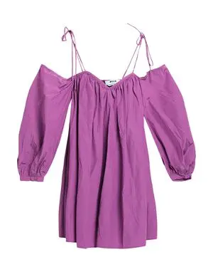 MSGM Mini Flared Dress - Purple