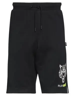 PLEIN SPORT Shorts & Bermuda Shorts - Black