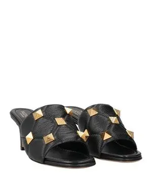 Valentino Garavani Sandals In Leather With Studs