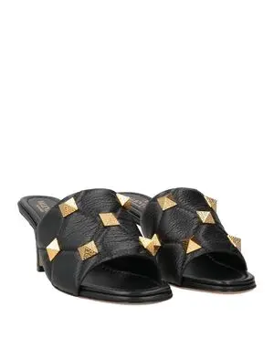 Valentino Garavani Sandals In Leather With Studs
