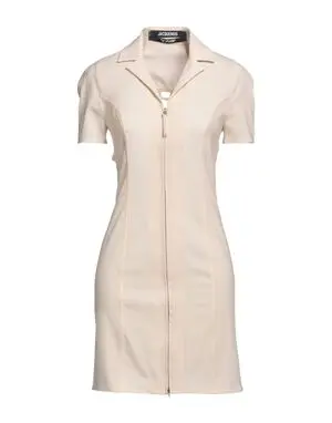 Jacquemus Mini Dress Size Virgin Wool, Elastane