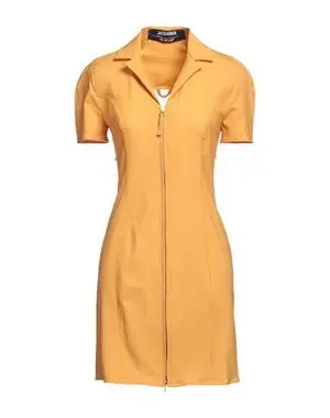 Jacquemus JACQUEMUS Short Sleeve Mini Dress Yellow