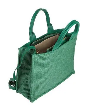 MARC ELLIS Textile And Leather Tote - Green