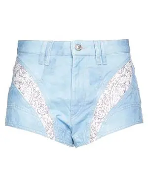 Isabel Marant Étoile Cotton Denim Hotpants - Blue