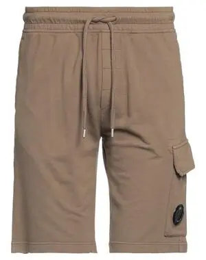 C.P. COMPANY Cotton Cargo Shorts - Brown