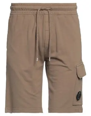 C.P. COMPANY Cotton Cargo Shorts - Brown