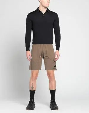 C.P. COMPANY Cotton Cargo Shorts - Brown