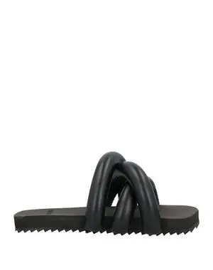 YUME YUME Padded Strappy Square Toe Flat Sandals