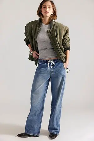 Oneteaspoon Drawstring Jeans For Women