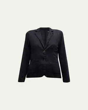 Majestic Filatures Two-button Blazer - Dkblue
