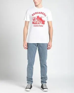 Dsquared2 T-shirt Size Cotton - White