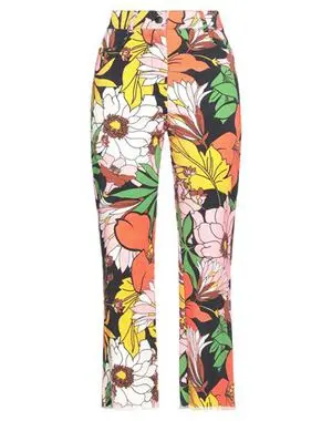 SHERRY BE Floral-print Straight-leg Jeans